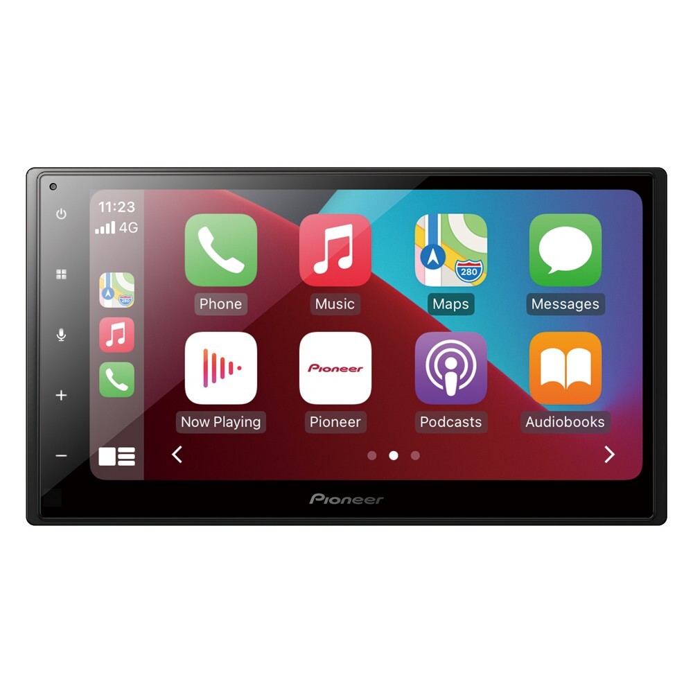 AV Receivers : DMH-A4450BT In-Dash Double-DIN A-Series Multimedia AV ...