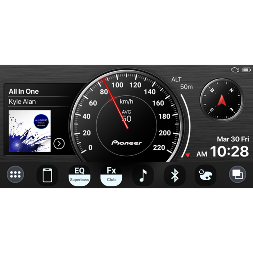MVH-S325BT Digital Media Receiver with Dual Bluetooth